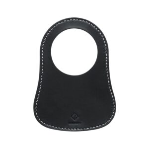 Personalized Leather Classic Mini Fuel Bib - Koncept Studios