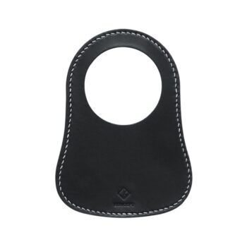 Personalized Leather Classic Mini Fuel Bib - Koncept Studios