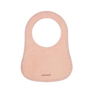 Personalized Leather Classic Mini Fuel Bib - Koncept Studios